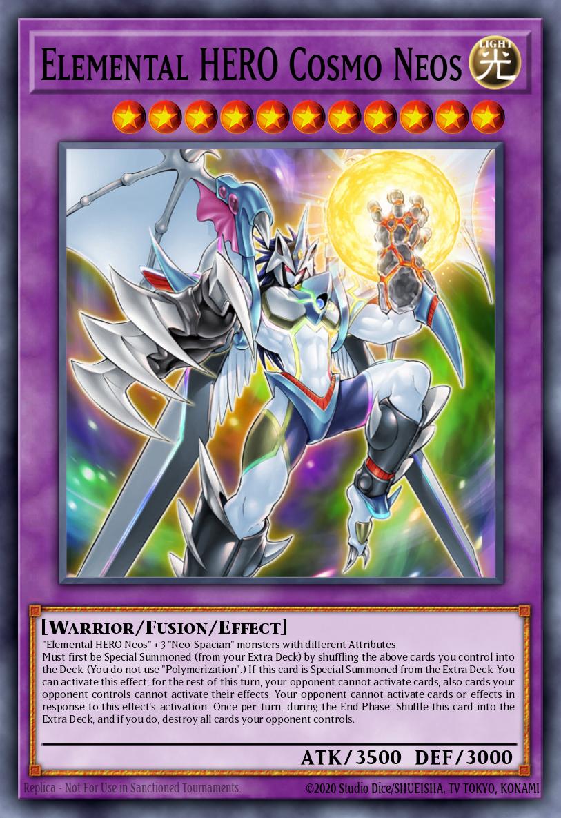 Elemental HERO Cosmo Neos * Super Rare * SAST-EN036 – El Rincón del ...