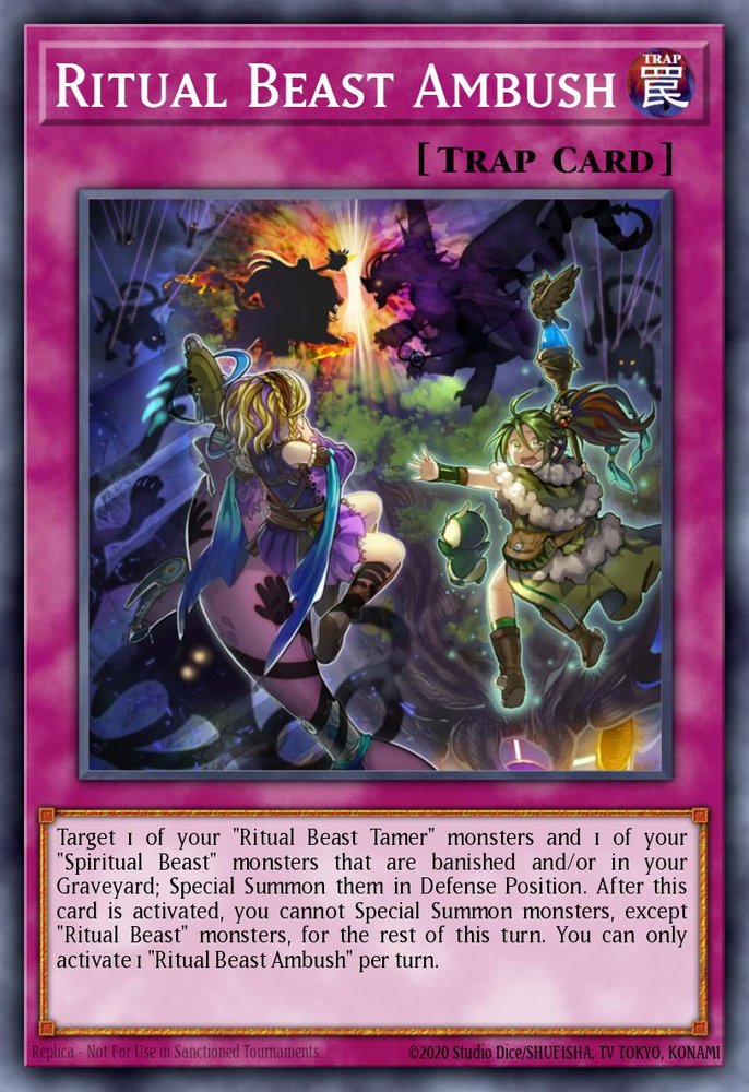 Ritual Beast Ambush * Ultra Rare * BLTR-EN106 – El Rincón del Duelista