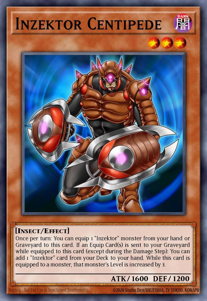 Inzektor Centipede * Rare * GRCR-EN039 – El Rincón del Duelista