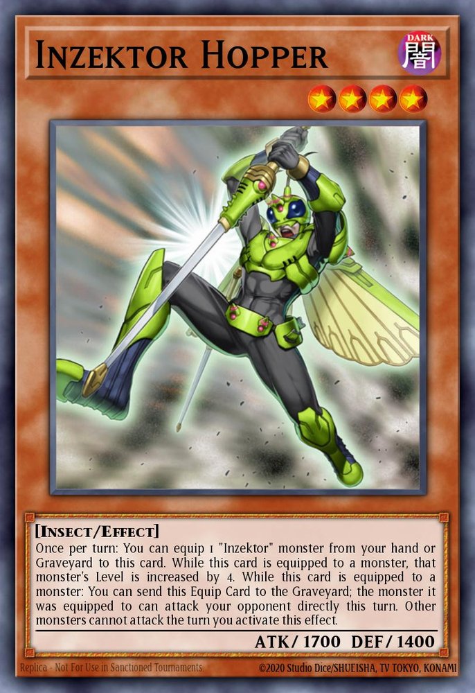 Inzektor Hopper * Rare * GRCR-EN041 – El Rincón del Duelista