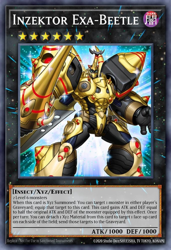 Inzektor Exa-Beetle * Rare * GRCR-EN048 – El Rincón del Duelista