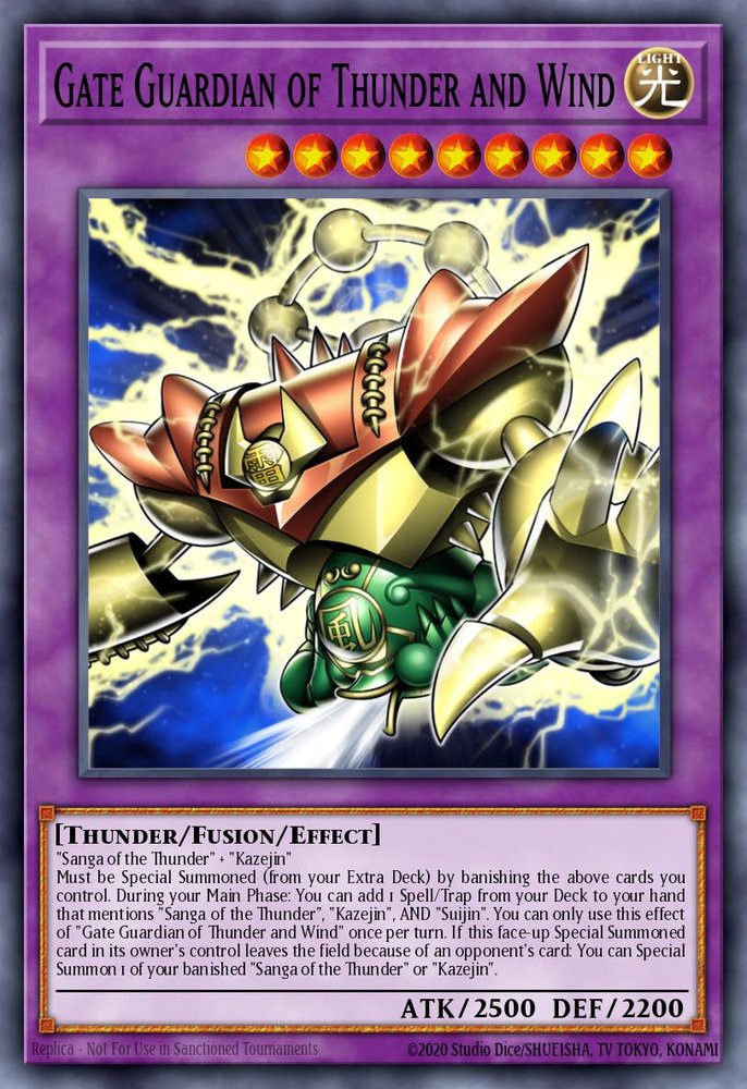 Gate Guardian of Thunder and Wind * Super Rare * MAZE-EN004 – El Rincón ...