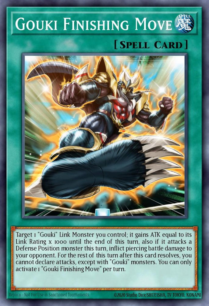 Gouki Finishing Move * Super Rare * MP22-EN185 – El Rincón del Duelista