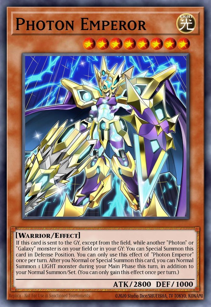 Photon Emperor * Common * PHHY-EN001 – El Rincón del Duelista