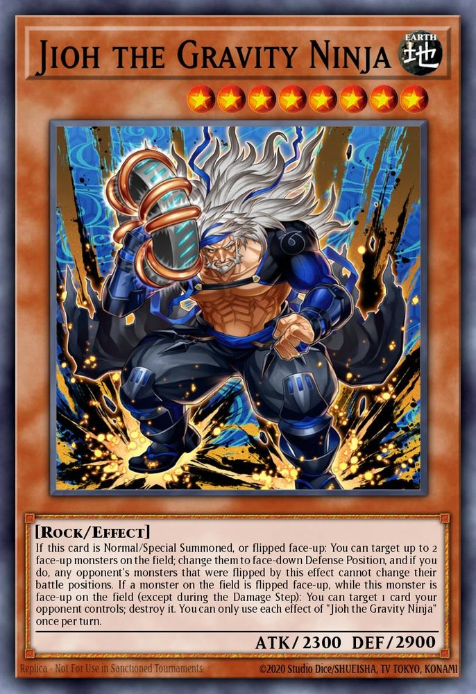 Jioh the Gravity Ninja * Common * PHHY-EN017 – El Rincón del Duelista