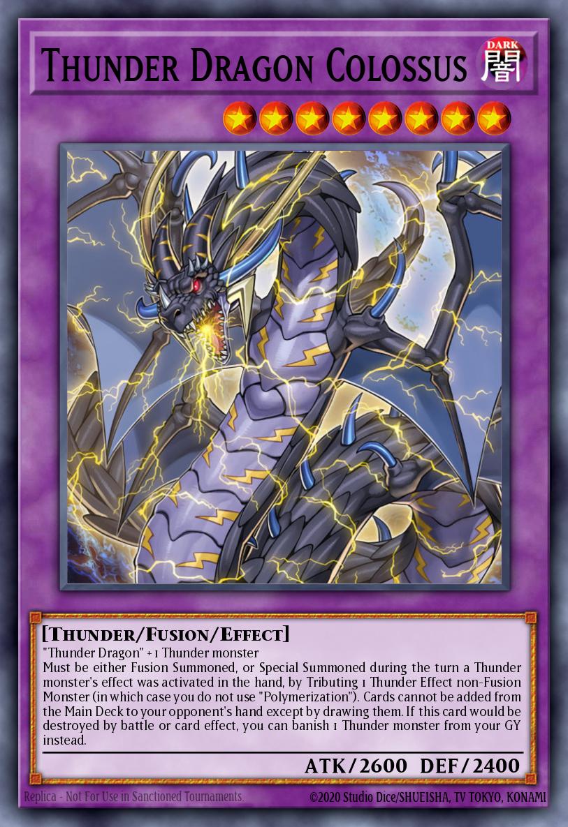 Thunder Dragon Colossus * Ultra Rare * RA03-EN036 – El Rincón del Duelista