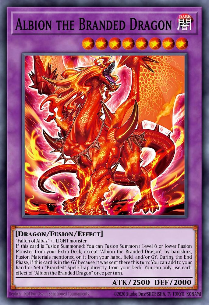Albion the Branded Dragon * Common * SDAZ-EN046 – El Rincón del Duelista